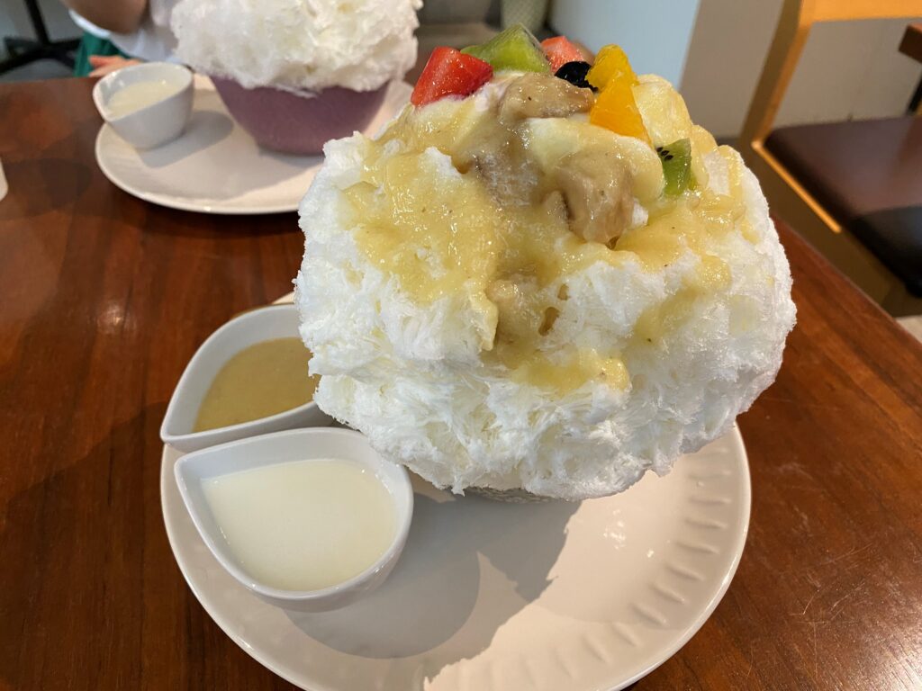 【TENMA】Fruit and Natural ice shaved ice_むろの小町(Murono Komachi) | OsakaDiary